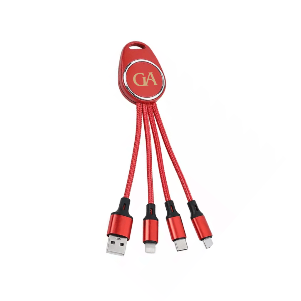 Portable 4 in 1 Multi Charging Cable